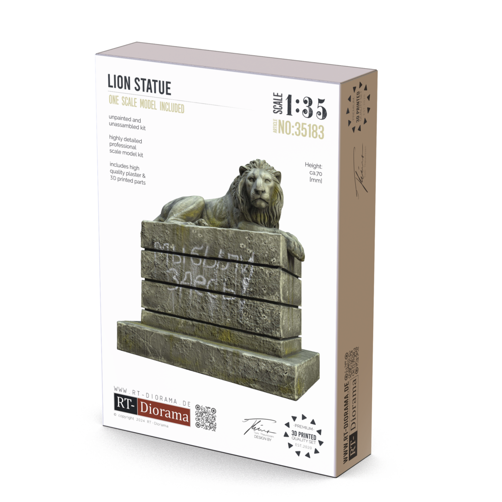 Lion Statue - RT-Diorama