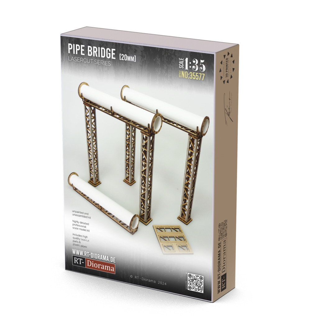 Pipe Bridge 20mm - RT-Diorama