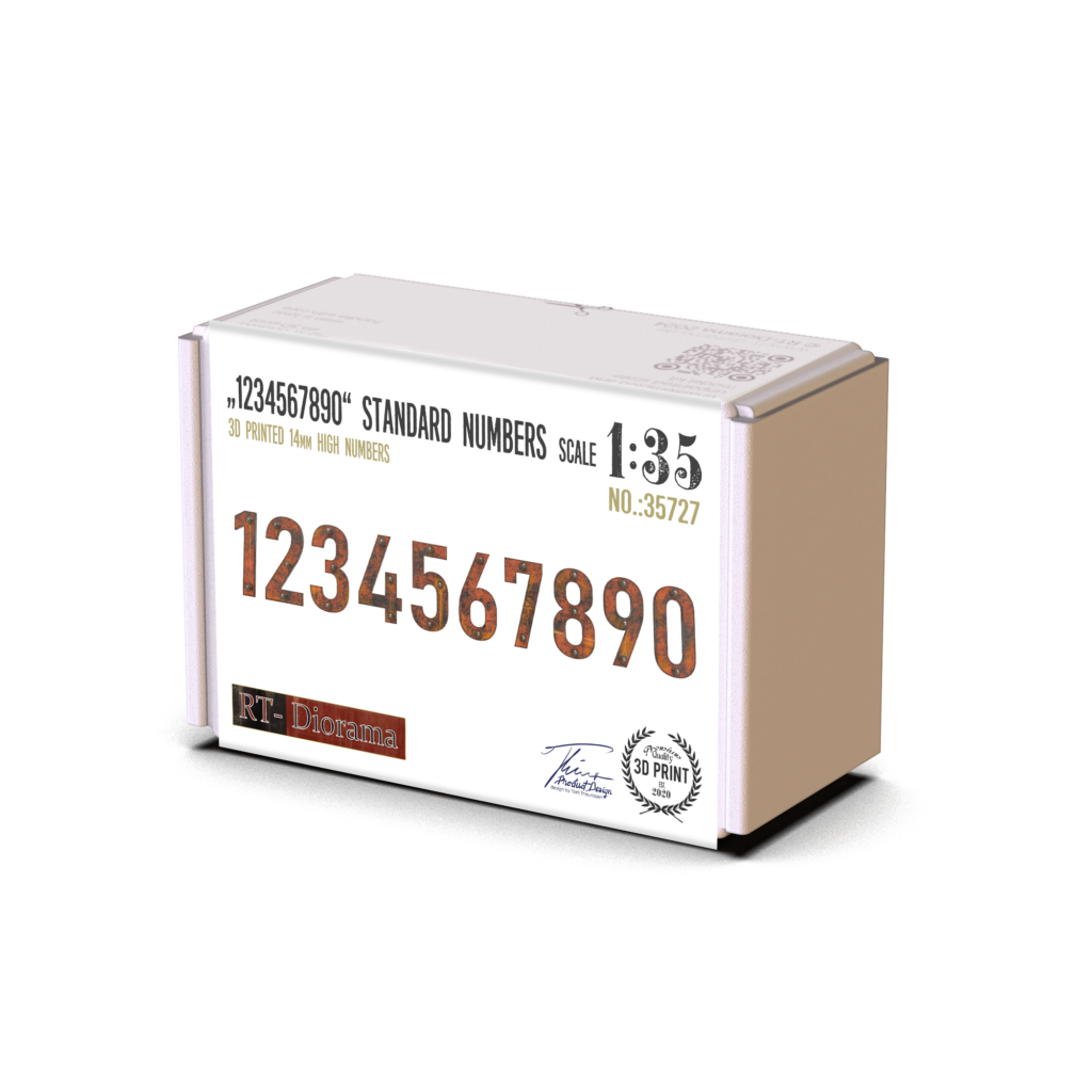 Standard Numbers Set - RT-Diorama